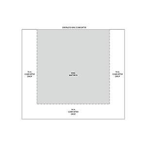 Riverbrook Home 100% Polyester Comforter Set, King, Hillcrest - Ivory/Gold, 10 Piece Set