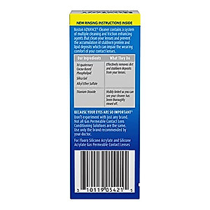 Boston Cleaner for Rigid Gas Permeable Contact Lenses, Advance Formula, 1-Ounce Bottles (Pack of 2)