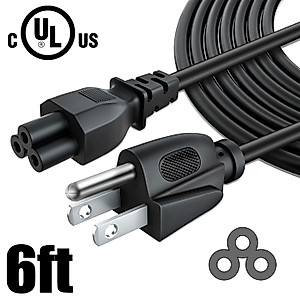 Jantoy 5ft UL Listed AC Power Cord Cable Compatible with Artograph LED1000 Digital Art Projector