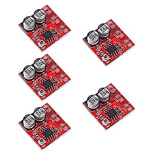 HiLetgo 5pcs LM386 Mini Electret Microphone Amplifier Board Microphone AMP Amplifier DC 4V-12V