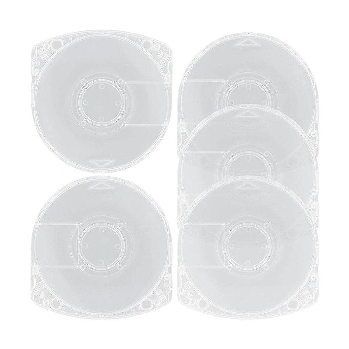 Replacement Game Disc Storage Case for PSP 1000 2000 3000, 10PCS Clear Case Shell Protective Box Replacement