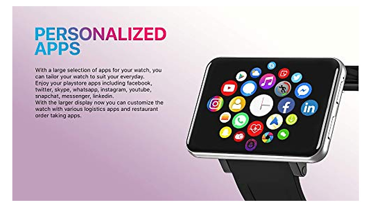 Sfit Smart Watch SF100 Black - Fitness & Call Smartwatch for Men & Women