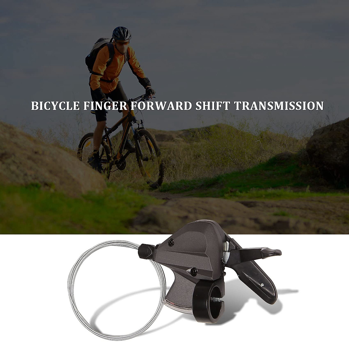 Sudemota 2Pcs M370 9 Speed Shifter Trigger Set | 3 X 9 Speed Shift/Shifter Brake Lever Combo