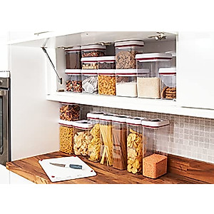 Zyliss Twist & Seal 3.6L Container, 4 litre, Clear/White