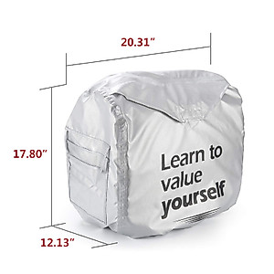 ATIMA Generator Storage Cover Fit for Westinghouse WH2200iXLT iGen 2200 Generac 7117 GP2200I Rainier R2200i Power Equipment Waterproof Cover