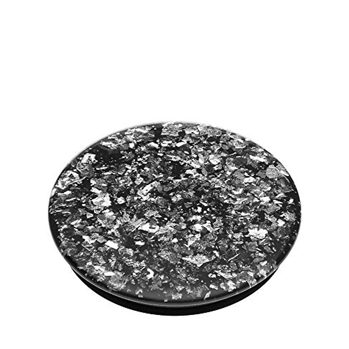 PopSockets Phone Grip with Expanding Kickstand, for Phone - Silver Foil Confetti