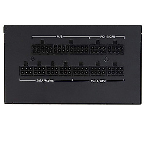 Antec HCG750 Gold Power Supply 750 Watts 80 PLUS Gold PSU with Full Modular, 120mm FDB Fan, Japanese Capacitors, ATX12V 2.4, 10 Years Support