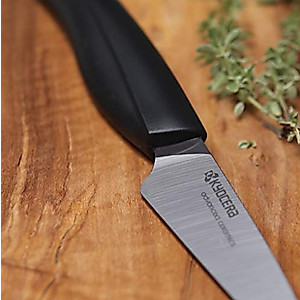 Kyocera Innovation Ceramic Kitchen Knife, 3" PARING, BLACK