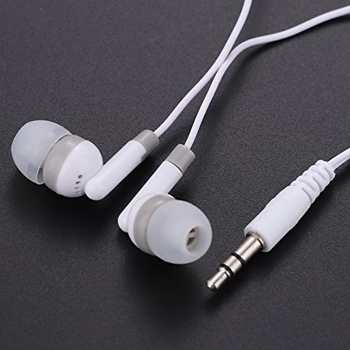 Yoley 200 Packs Classroom Earbuds Bulk Headphones for Kids School Students Children, Wholesale Class Set Durable Earphones, Individually Bagged (200 Mixed)
