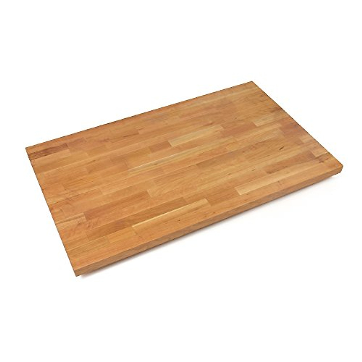 John Boos CHYKCT3025-V Cherry Kitchen Counter Top with Varnique Finish, 1.5" Thickness, 30" x 25"