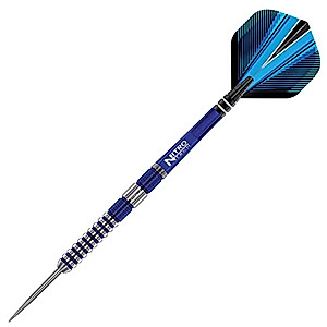 RED DRAGON Polaris: 22 gram Tungsten Professional Darts Set with Flights and Nitrotech Shafts (Stems)