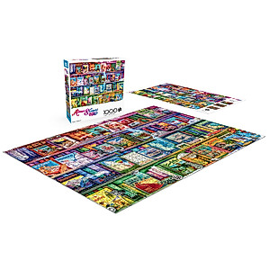 Buffalo Games - Aimee Stewart - Travel Trinkets - 1000 Piece Jigsaw Puzzle