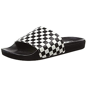Vans Slide-on Checkerboard Mens Sandals (12.5 M US Women / 11 M US Men, Checkerboard White)