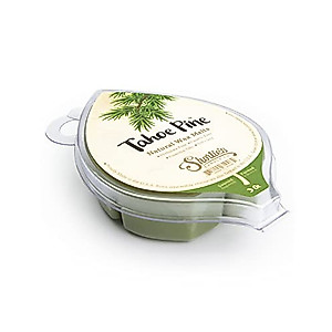 Shortie's Candle Company Tahoe Pine Natural Soy Wax Melts - 1 Highly Scented 3 Oz. Bar - Made with 100% Soy and Essential Fragrance Oils - Phthalate & Paraffin Free, Vegan, Non-Toxic