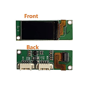 0.78 Inch OLED LCD Display Module Fsuoech 128x80 SPI Serial Port Driver SH1107 Software Ping-Pong Operation Scrolling Display for arduino microPython NodeMCU ESP8266 STM­