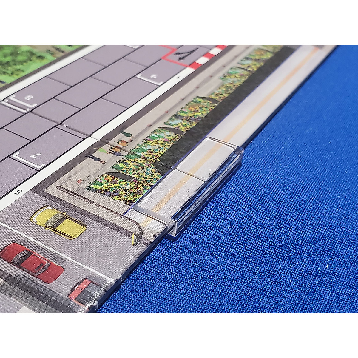 Board Game Clips, Crystal Clear 2mm Straight (8 Pack), Keep Your Boards Together!