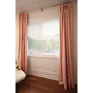 Cordless Roman Shades, Utopia (100% sheer linen), Sheer Linen Roman Shades, Custom Made Window treatments