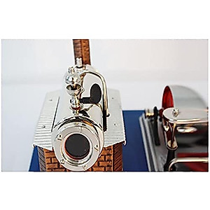 Wilesco 10 steam Engine D10, 155 ml Boiler Contents, Including Safety Valve and Whistle-Pipe