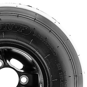 SunF Go-Kart & Kart-Racer Slick Tire 11x7.10-5, 4-Ply, Smooth Tread, Tubeless, Rim(s) NOT included