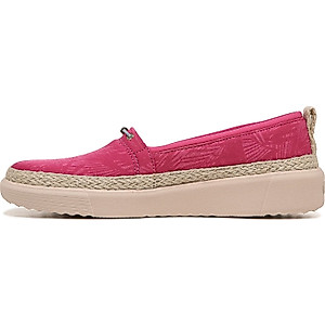 BZees Womens Maui Slip-on Loafer, Pink, 7.5 US