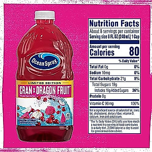 Ocean Spray® Cran x Dragon Fruit™ Juice Drink, 60 Fl Oz Bottle