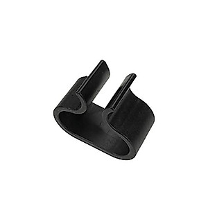 Geesatis 8 Pcs Outdoor Patio Wicker Furniture Clips Plastic Sofa Wicker Furniture Clips Clamps Connectors Fastener Clips, Length: 69 mm/2.7inch