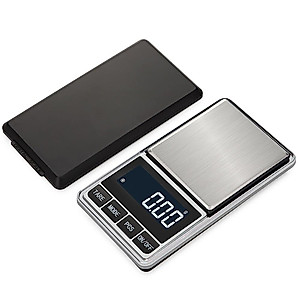 HomeSoGood Jewelry Scale High Precision Balance Gram Scale for Gold Mini Kitchen Weight Scale Pocket Scale(1000g x 0.1g)