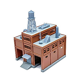 Outland Models Railroad Layout Large Factory with 2-Sided Loading Dock 1:160 N Scale