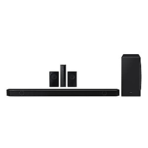 Samsung HW-Q910B 9.1.2ch Soundbar with Subwoofer and Rear Speakers with a Walts SOUNDBAR-Mount for Compatible Soundbars Under 15lb (2022)(Used)