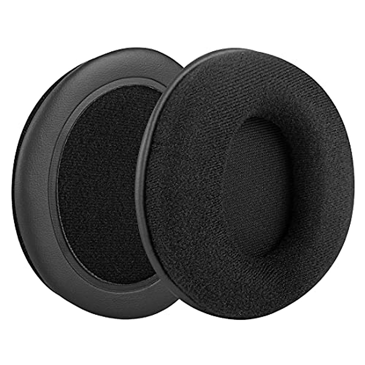 Geekria Comfort Velour Replacement Ear Pads for Sony MDR-RF6000, RF6500, RF7000, RF7100, MDR-DS6000, DS6500, DS7000, DS7100, XD150, XD200 Headphones Earpads, Ear Cushion Repair Parts (Black)