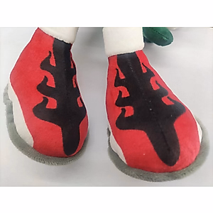 30cm/11.8inch Blood Sonic.exe Plush Toy, Evil Sonic Stuffed Plush Doll, Dark Sonic Plush, from Popular Sonic Games, Green Sonic Toys for Birthday Gifts Game Fan