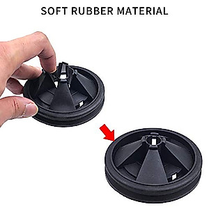 DGQ Garbage Disposal Splash Guards 3-1/2" Sink Baffle Disposal Replacement Mounting Gasket Food Waste Disposer Accessories Disposer Mounting Kit Food Waste Disposal Part for Kitchen Sink