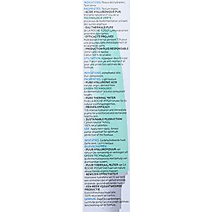 La Roche-Posay HydraphaseHA Light Face Moisturizer, Hyaluronic Acid Face Moisturizer with 72HR Hydration, Oil Free & Non-Comedogenic, 50 ML , 1.69 fl. oz.