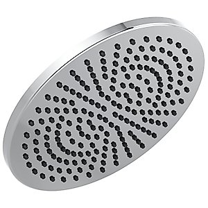 Delta Faucet Single-Spray Raincan Shower Head, Chrome Shower Head, Rainfall Shower Head, Round Shower Head, Metal Shower Head, 2.5 GPM Flow Rate, Lumicoat Chrome 52158-PR25