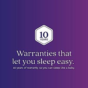 Signature Sleep 13-Inch Hybrid Coil Mattress, Bamboo Fabric, Independently Encased Coils, Pillow-Top, Bed-in-a-Box, Full