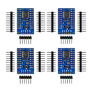 QCCAN 4PCS PCF8575 IO Expander Module I2C to 16IO Integrated Circuits
