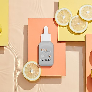 Baebody Made in USA Vitamin C Face Serum - Vitamin C Serum for Dark Spots & Dull Skin - Day & Night Vitamin C Serum for Face - Vit C Serum Hyaluronic Acid & Vitamin E, 1 fl oz/30 ml