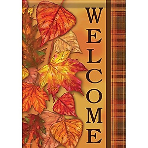 US Flag Store 49075 Carson Garden Flag, Brown, Red, Yellow, Orange