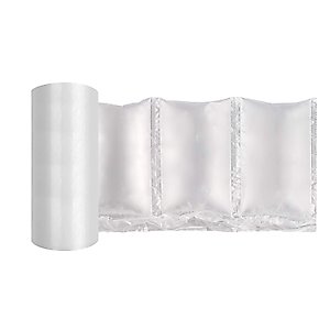 JZBRAIN Air Cushion Film 72002 Air Pillows Air Bubble Bags Wrap Packing Roll, 1 Roll 200mm X 100mm X 200m X 0.02mm Air Cushion Films ONLY Compatible with JZBRAIN Air Cushion Machine (1 Roll)
