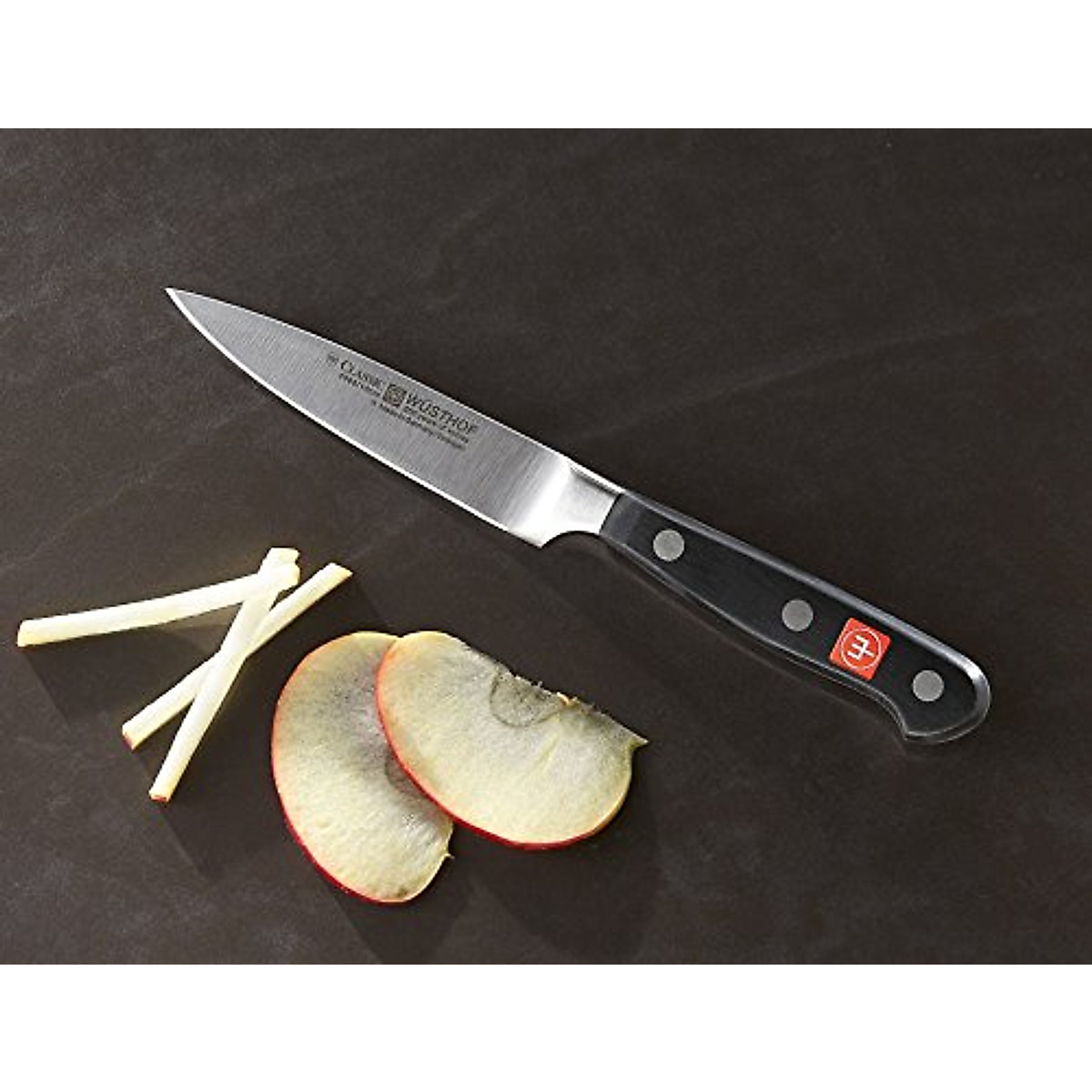 Wüsthof Paring knife, 3 1/2", Black