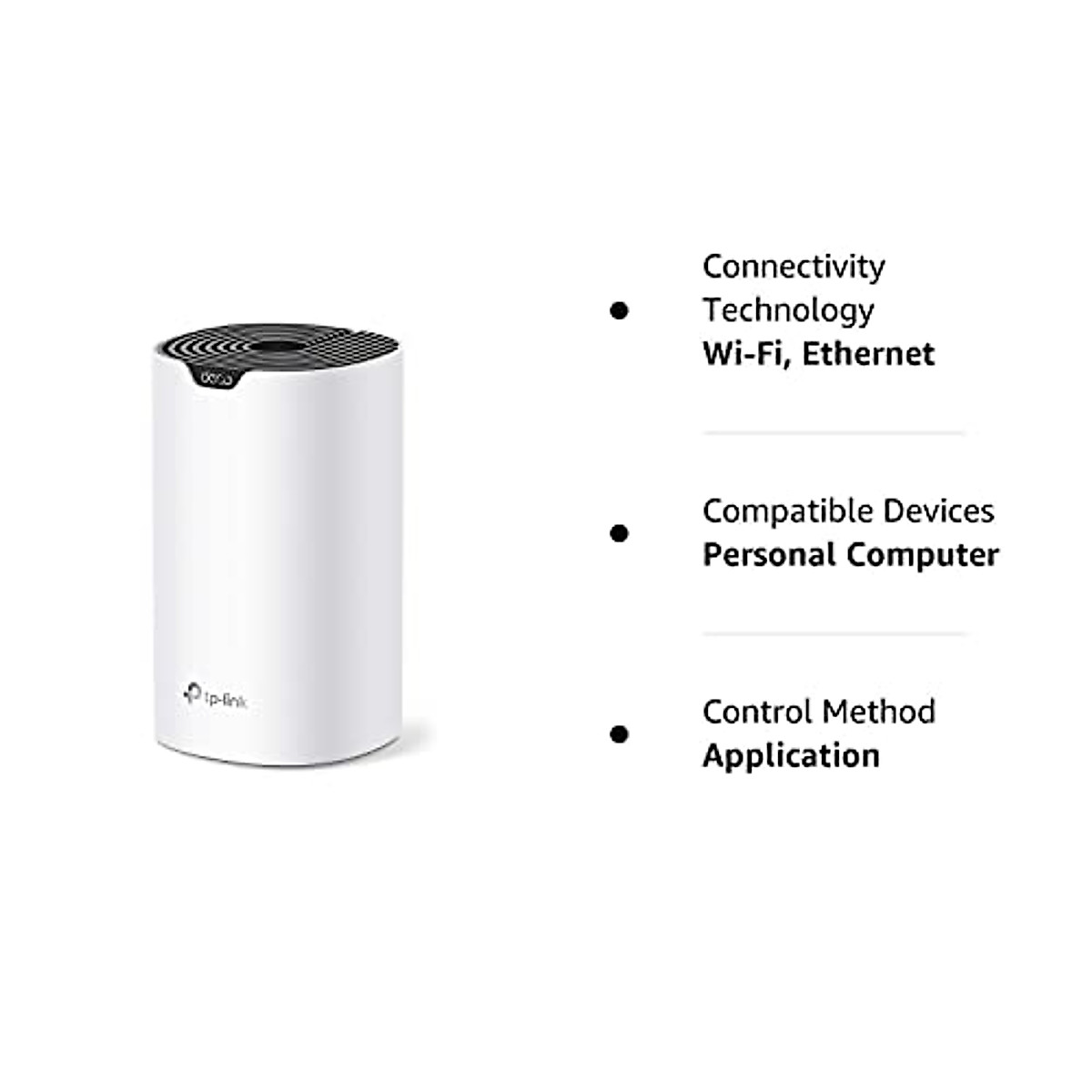 TP-Link Deco Whole Home Mesh WiFi System (Deco S4) – Up to 2,000 Sq.ft. Coverage, WiFi Router/Extender Replacement, Gigabit Ports, 1-Pack (Renewed)