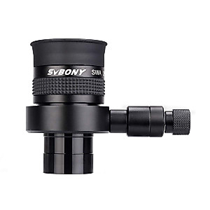 SVBONY SV152 Reticle Eyepiece 1.25 Inch Crosshair Eyepiece 20mm Illuminated Centering Telescope Eyepiece SWA 70 Degree Adjustable Telescope Accessory for Perfectly Guided Star Astrophotography