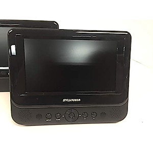 Sylvania SDVD8739 7" Dual-Screen Portable DVD Player