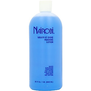 Nairobi Wrapp It Shine Foaming Lotion for Unisex, 32 Ounce