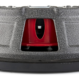 MB Quart DS1-304 Discus 12 Inch 400 Watt DVC Shallow Mount Subwoofer Speaker with Dual 2 Inch 4 Ohm Voice Coils for Vehicles, Black