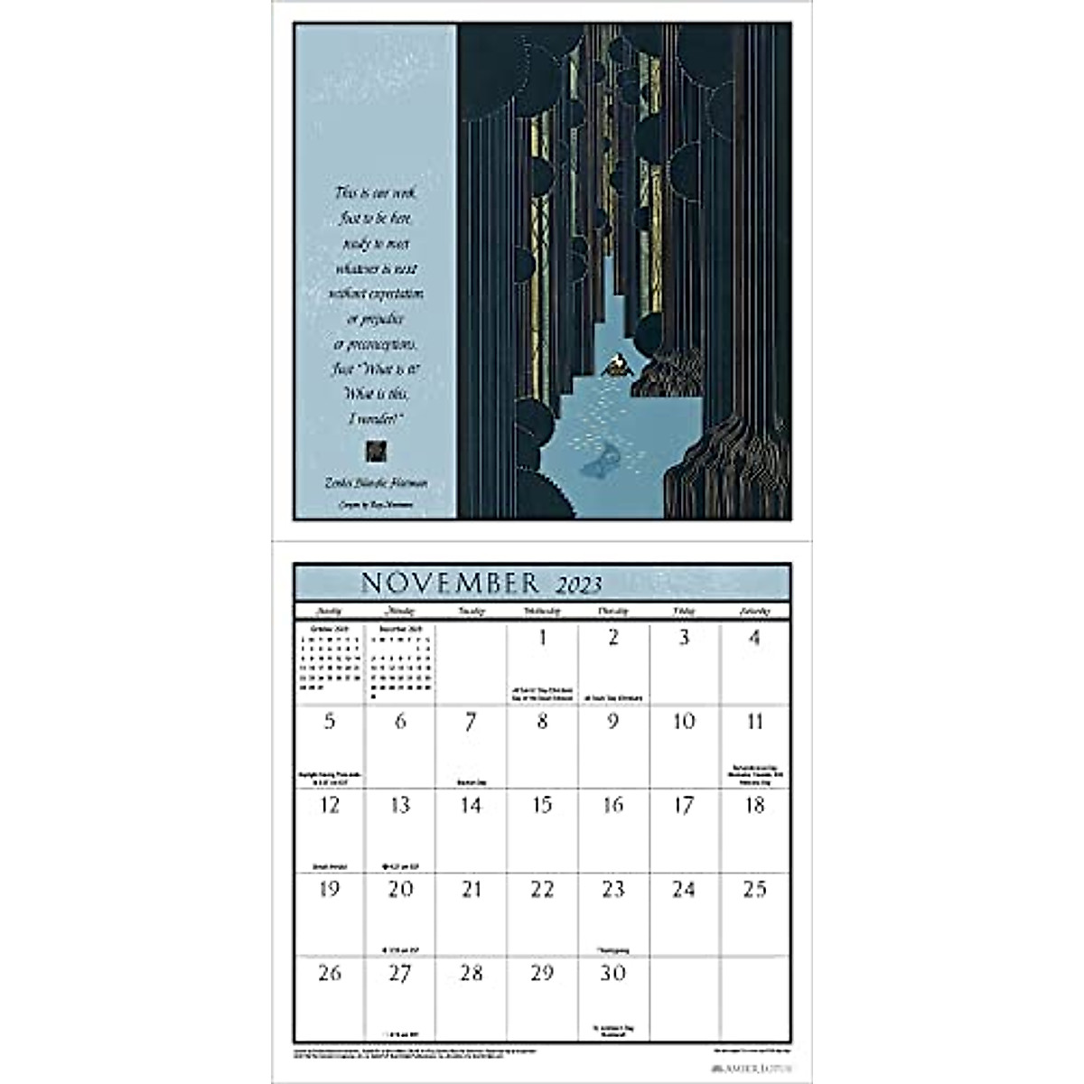 Now and Zen 2023 Wall Calendar: Contemporary Japanese Prints by Ray Morimura