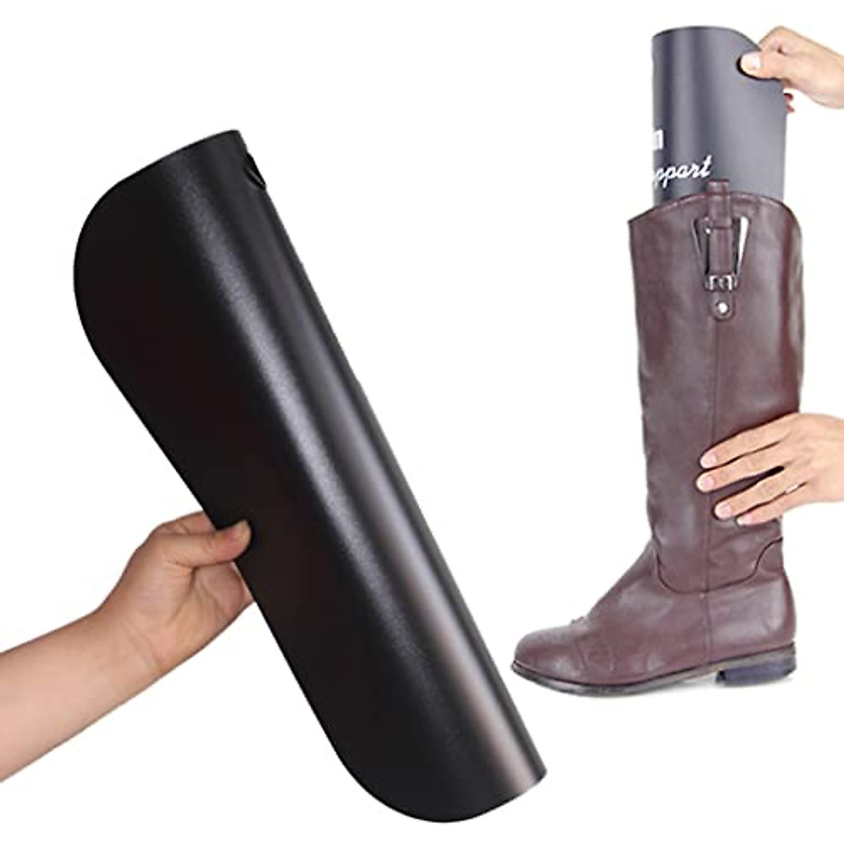 ericotry 2 Pairs 8 Inch Boot Shaper Form Inserts Breathable Boots Tall Support Shoe Tree Stands Holder for Women and Men