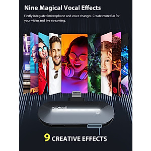 SYNCO Wireless Lavalier Microphone for iPhone, P1L 2.4GHz Lapel Mic with Charging Case for iPhone Smartphone YouTube TIK Tok Live Streaming Vlog, Wireless-Lavalier-Microphone-iPhone