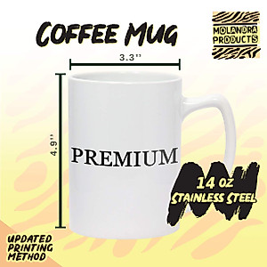 got availabilities? - 14oz White Ceramic Statesman Coffee Mug