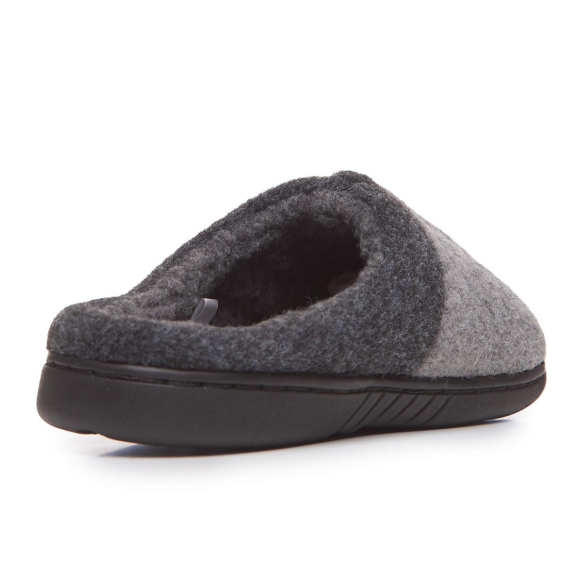 Skysole Boy’s Clog Slippers, Lightweight and Comfortable Indoor Slip-Ons with Rubber Soles, Grey, Size 4